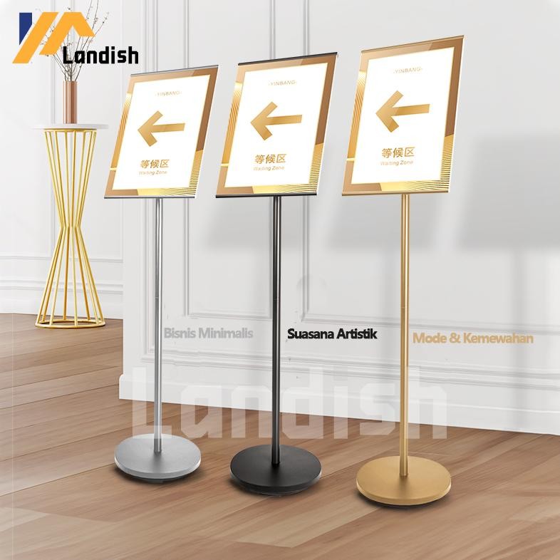 Jual Floor Standing / Standing Sign A2/A3/A4 Acrylic | Standing Menu ...