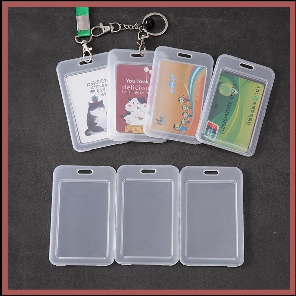Jual ID Card Holder Card Frame ID Card NameTag Model Box | Shopee Indonesia