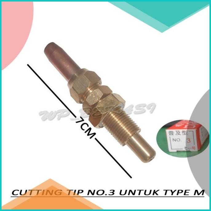 Jual Cutting Tip Mata Blender Blander Las Potong Type M LPG No 3 140BZ4 ...
