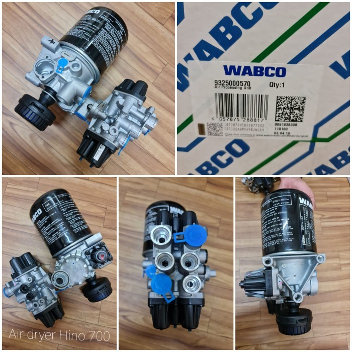 Jual New Air Dryer Assy Hino 700 Wabco Jepang 9325000570 Kode Az54 ...