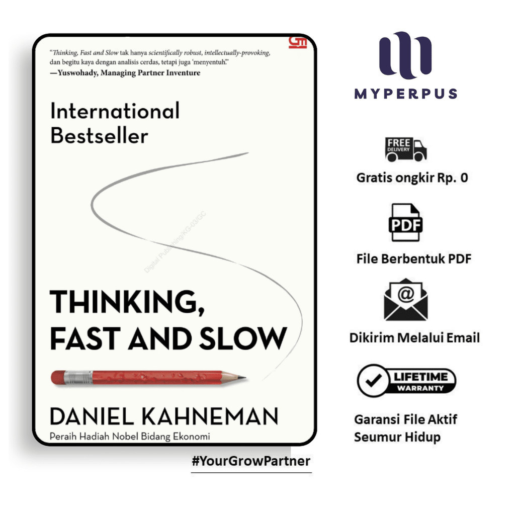 Jual 433. Thinking Fast And Slow (Cover Baru) | Shopee Indonesia