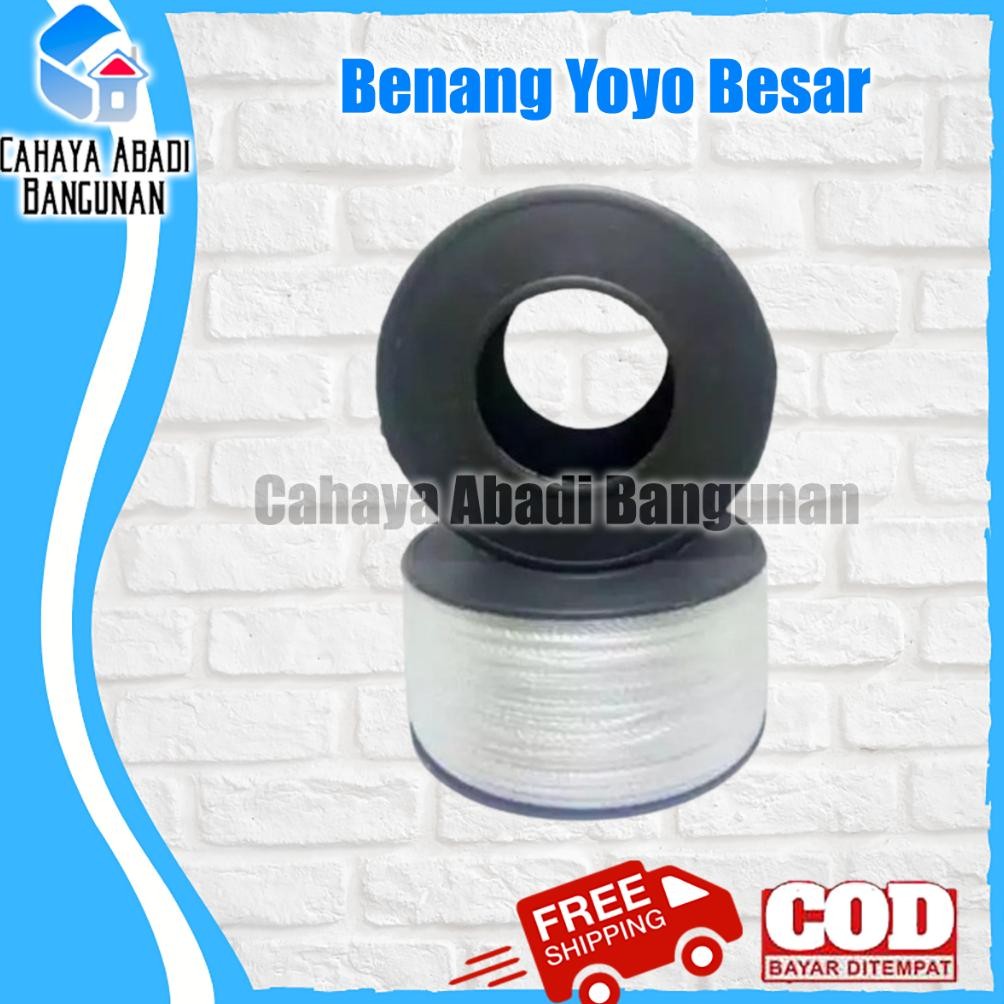 Jual Benang Bangunan Roll Besar | Benang Nylon Nilon | Shopee Indonesia