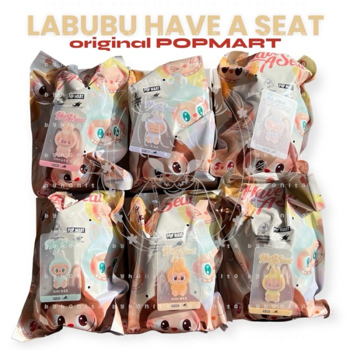 Jual NEW LABUBU HAVE A SEAT ORI POPMART RESTOCK | Shopee Indonesia