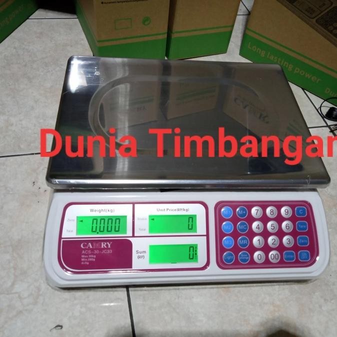 Jual Sale!! Timbangan Digital Camry 30 Kg | Shopee Indonesia