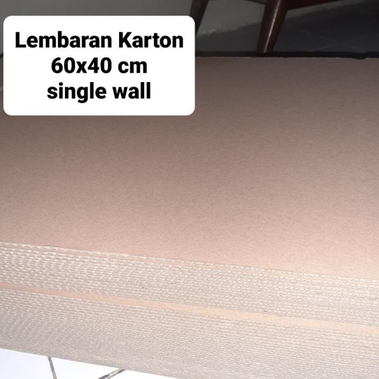 Jual Lembaran Karton / kardus ukuran 60x40 cm | Shopee Indonesia