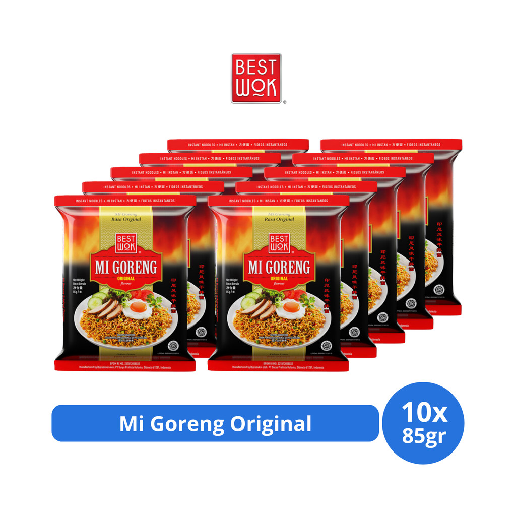 Jual Best Wok Mi Goreng Original 85gr x 10 pcs | Shopee Indonesia