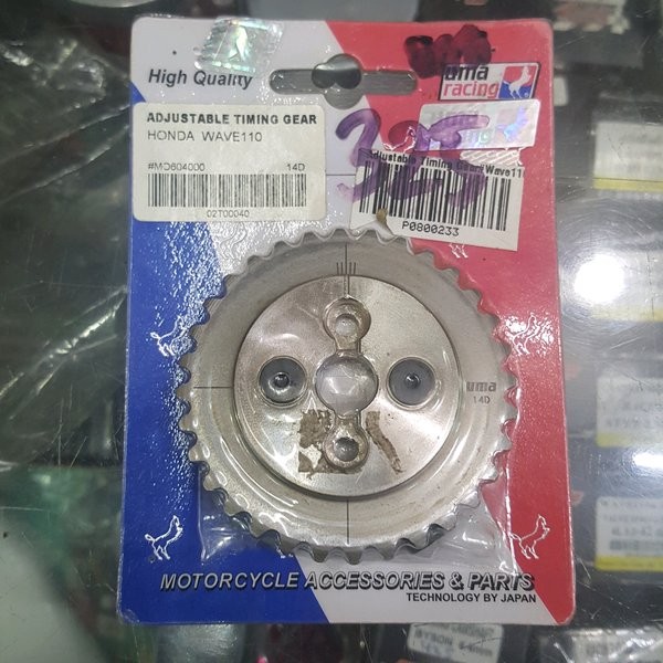 Jual Original Asli Adjustable Timing Gear Sentrik Uma Blade 110 Revo ...