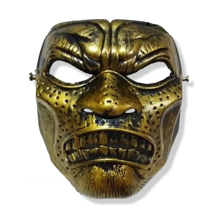 Jual Kualitas terbaik] Topeng Hantu Topeng Wajah Seram Topeng Halloween ...