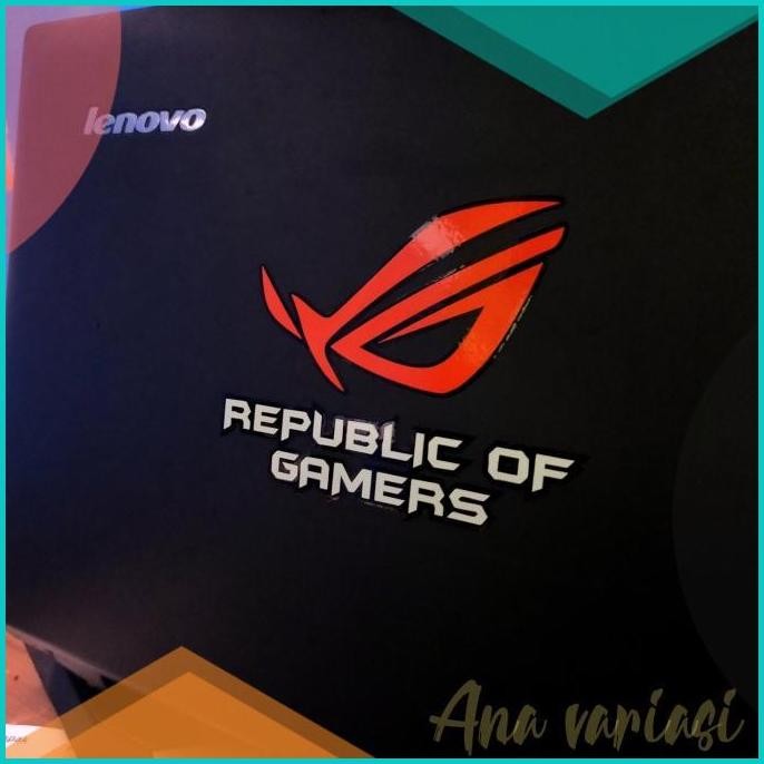 Jual STIKER ROG PHONE STIKER ROG LAPTOP STIKER CUTTING ROG 140BZ4 ...