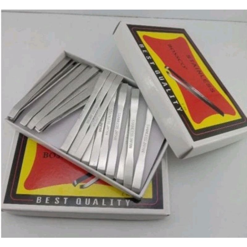 Jual PINSET STAINLESS (HARGA PER PCS) | Shopee Indonesia