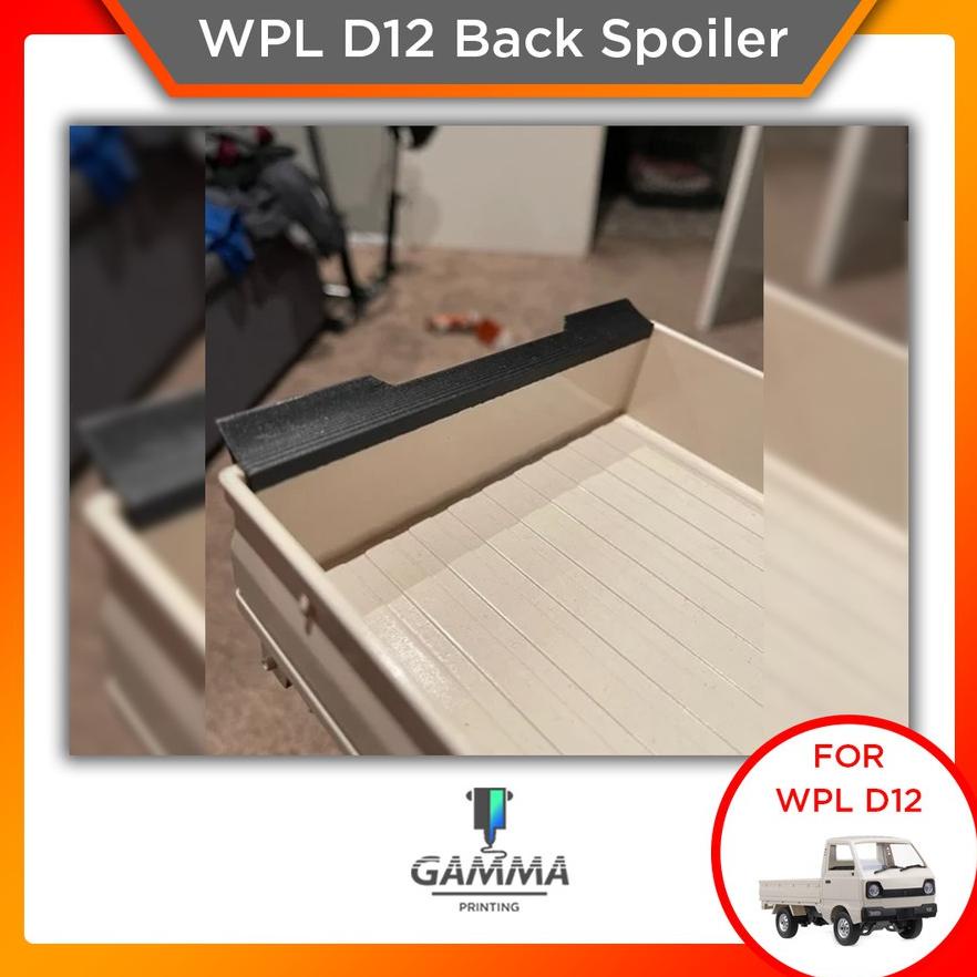 Jual UDI511 WPL D12 Back Spoiler Drift Upgrade Suzuki Carry - Body Kit ...