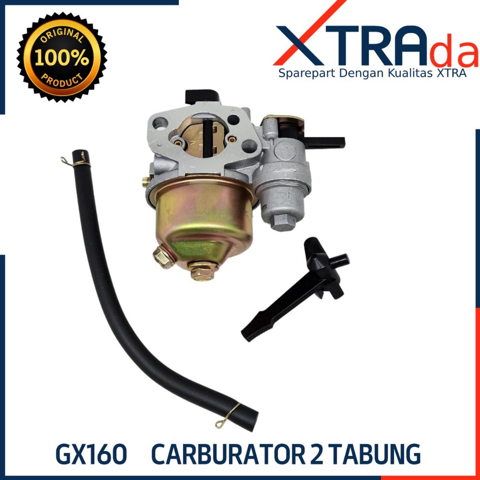 Jual Karburator Carburator Carburetor Engine Mesin Gx160 Gx200 2 Tabung ...