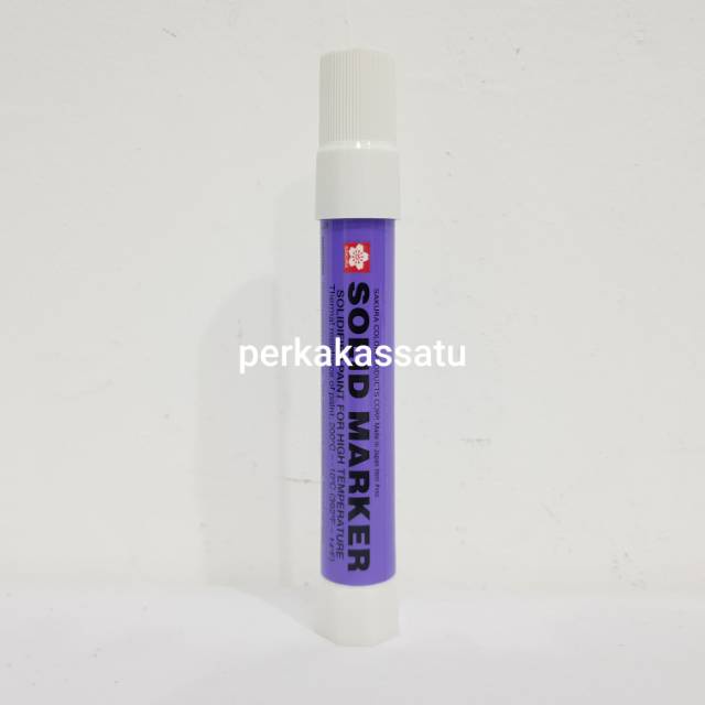 Jual SOLID MARKER SAKURA WHITE SPIDOL BESI PUTIH | Shopee Indonesia