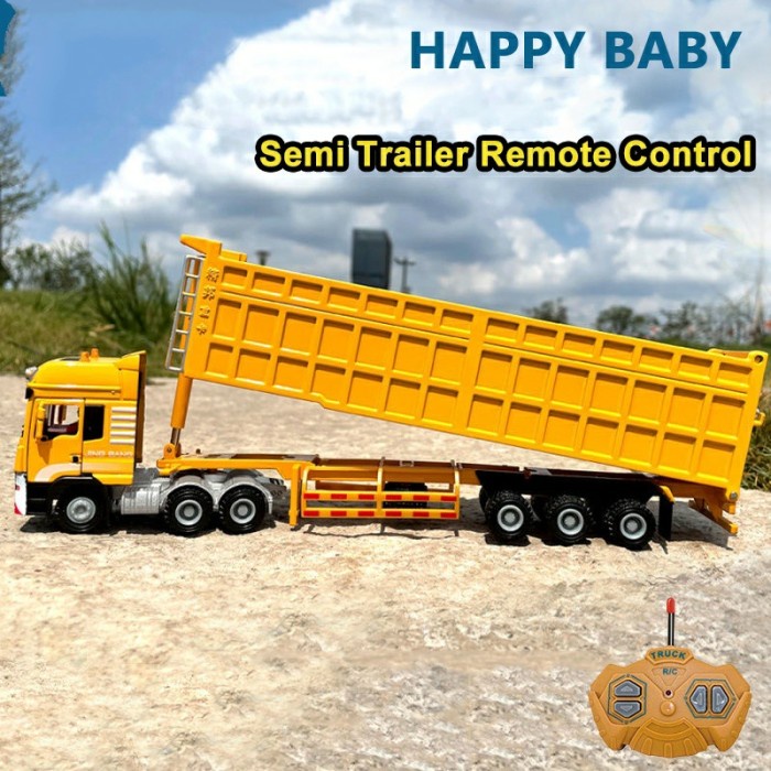 Jual Mainan Rc Truk Bak Tanah Long Vehicle - Rc Car Mobil Truck Fuso ...