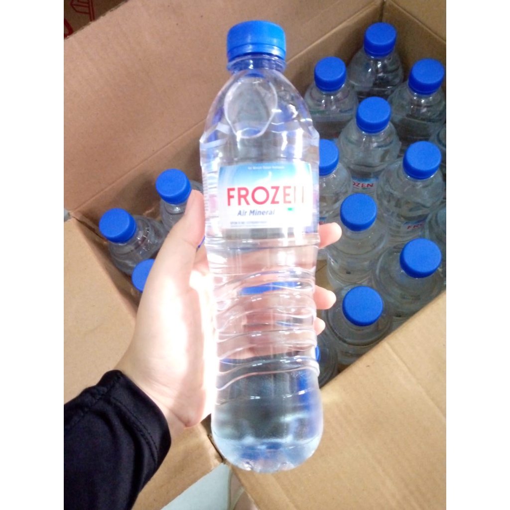 Jual air mineral frozen 600 ml | Shopee Indonesia