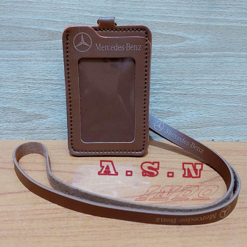 Jual Id Card Kulit Mercedes-Benz Id Card Mercedes Benz | Shopee Indonesia