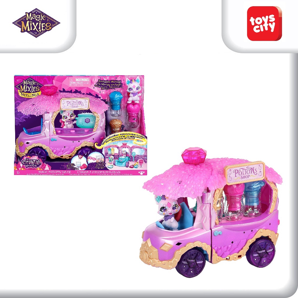 Jual Magic Mixies Magic Potions Truck Playset. Transforms Into A Potion Shop. Create 3 Spells ...