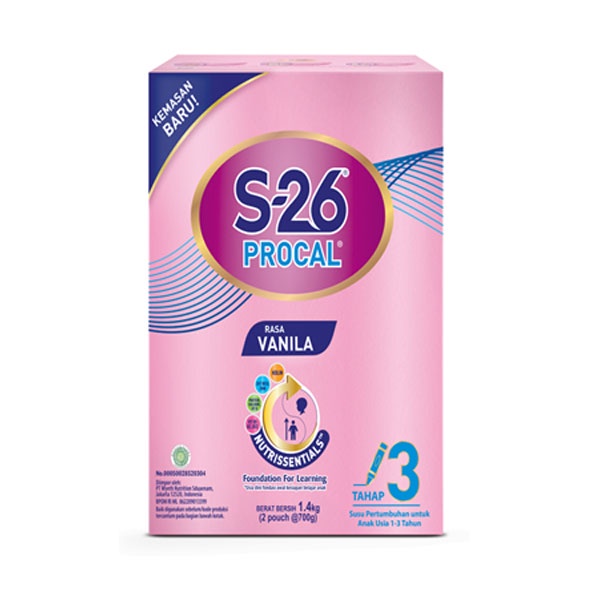 Jual S-26 PROCAL BOX 1.4 KG - SUSU | Shopee Indonesia