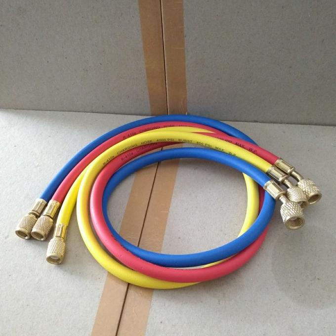 Jual selang pengisian freon r 410 ac/ selang manifold ac 1 set isi 3 ...