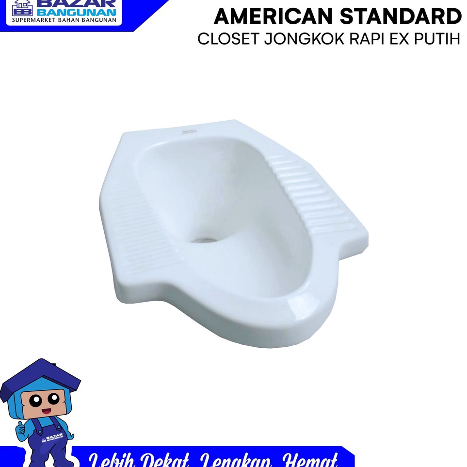 Jual Baru American Standard - Closet / Kloset Jongkok / Toilet Squat ...