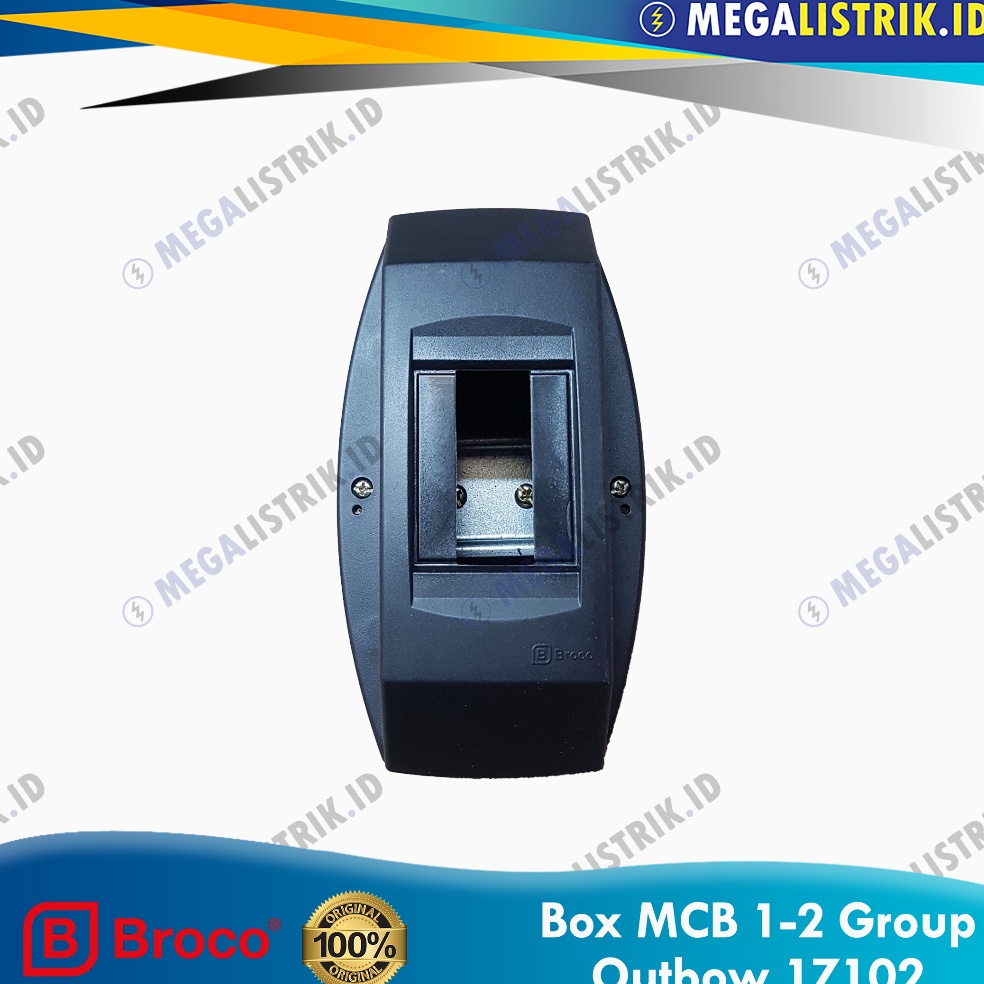 Jual Terlaris BROCO BOX MCB 1-2 GROUP OUTBOW HITAM 17102 / KOTAK MCB 2 ...