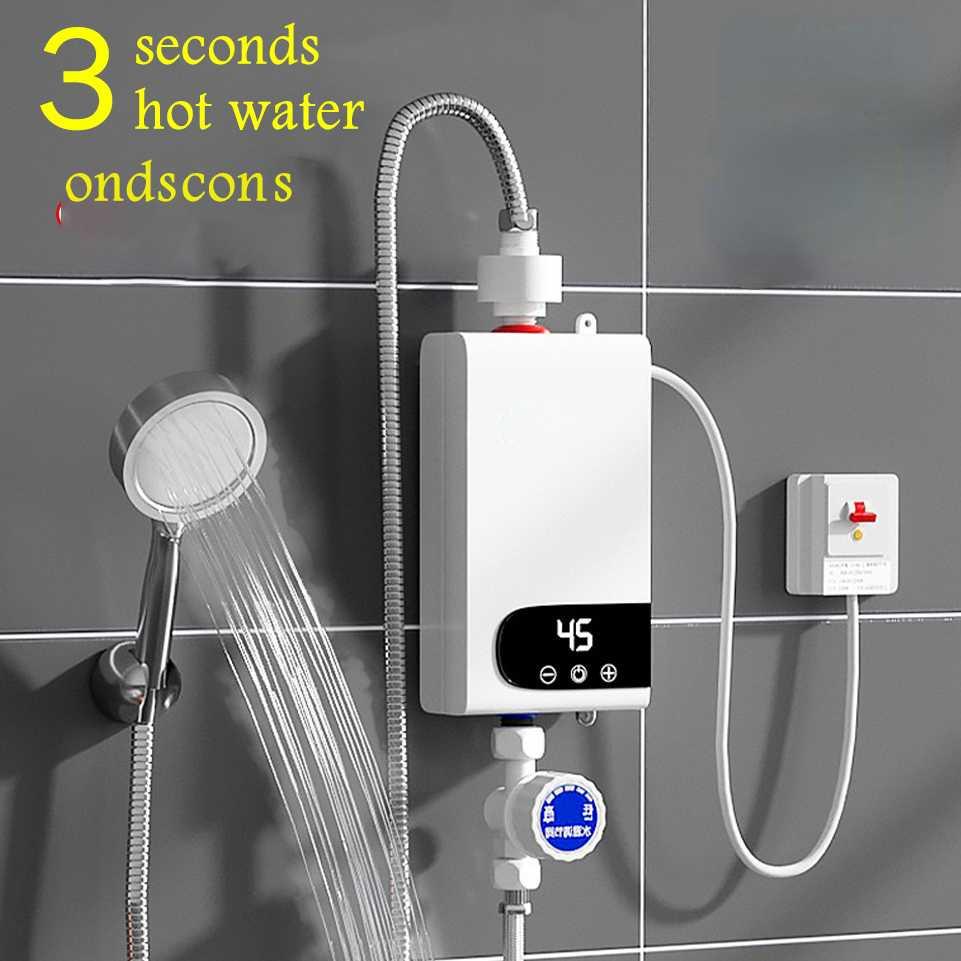 Jual Water Heater SUS Heating System Shower 3500W - RYK-010 | Shopee ...