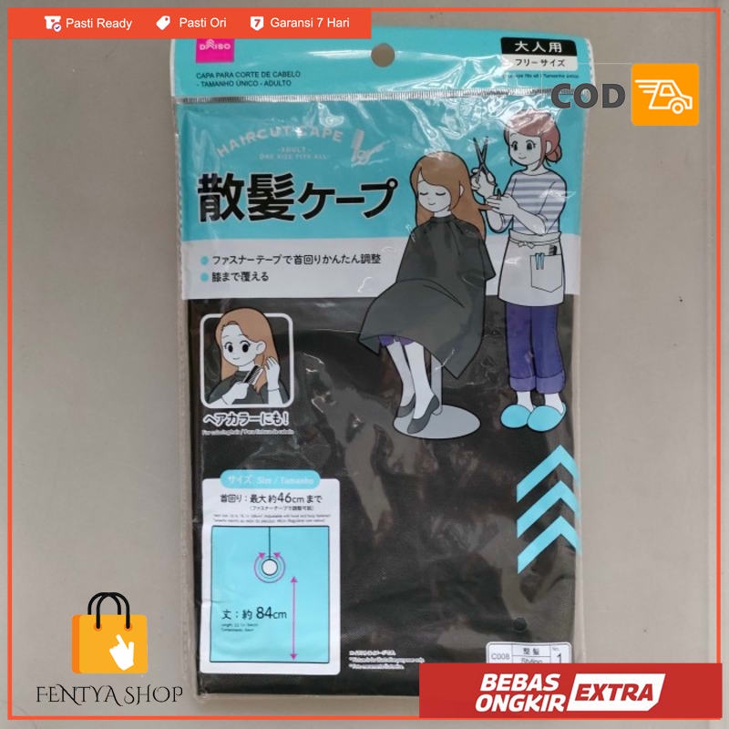 Jual daiso haircut cape rambut salon dewasa | Shopee Indonesia