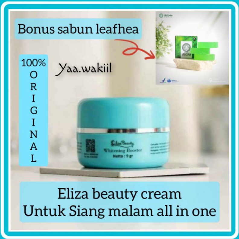 Jual 10.10 COD { BONUS SABUN } eliza beauty cream kemasan baru eliza ...
