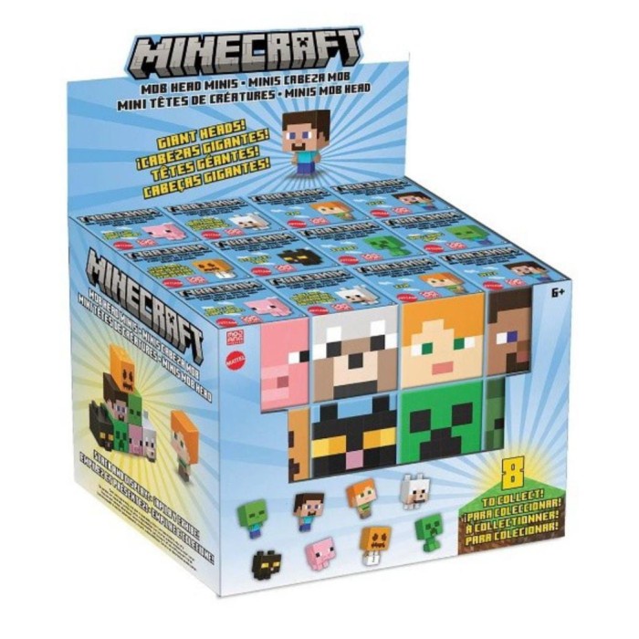 Jual MUST HAVE!! MINECRAFT MOB HEAD MINIS FIGURE KEPALA BESAR SATUAN ...