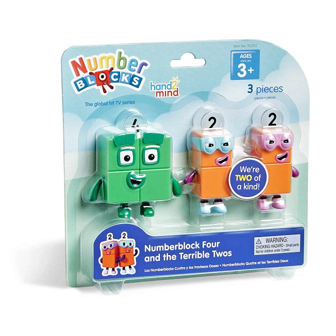 Jual promo Hand2Mind Numberblocks Four and The Terrible Twos ready ...