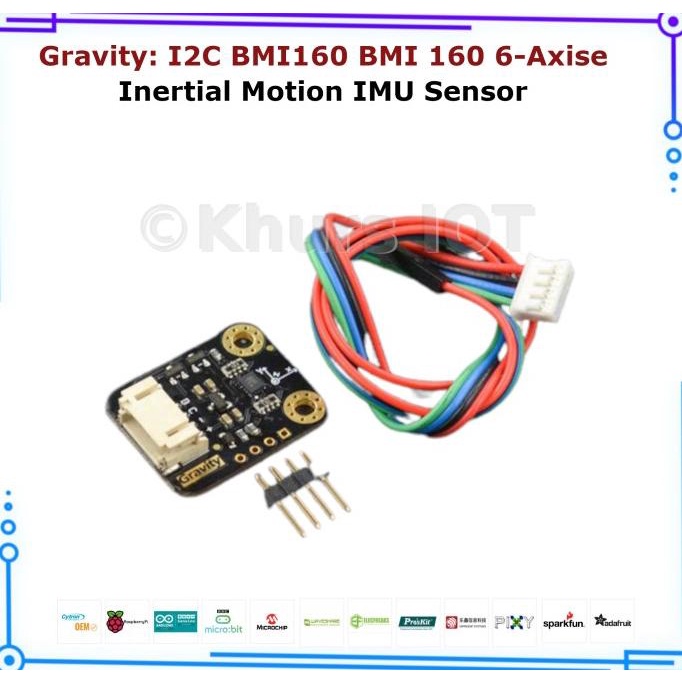 Jual Gravity: I2C BMI160 BMI 160 6-Axis Inertial Motion IMU Sensor ...