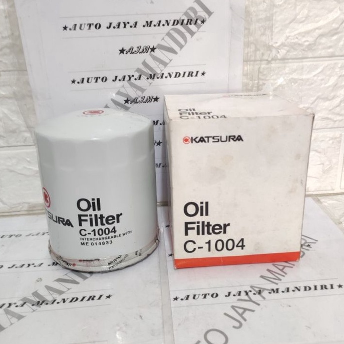 Jual ATD367 Filter oli - oil filter Mitsubishi Ps100 Ps120 Merk Katsura ...