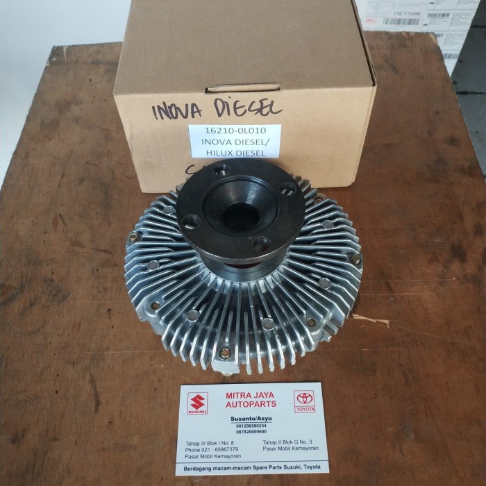 Jual Fan Clutch Visco Fan Dudukan kipas Innova Fortuner Hilux Diesel ...