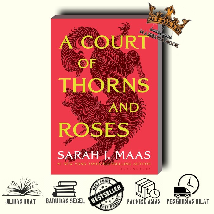 Jual Buku A Court of Thorns and Roses by Sarah J. Maas-BK-English | Shopee Indonesia