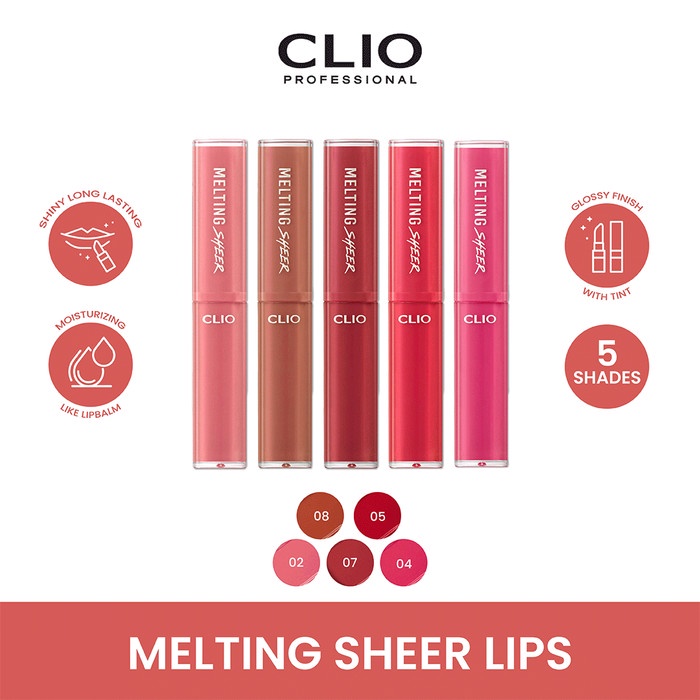 Jual CLIO Melting Sheer Lips | Shopee Indonesia