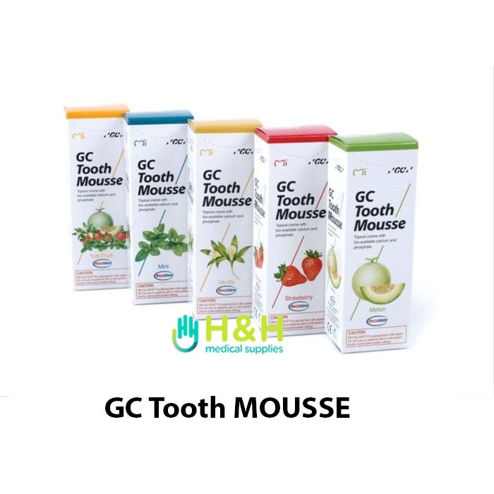 Jual GC Tooth MOUSSE / Pasta Mineral Gigi / Pasta Pelindung Gigi ...