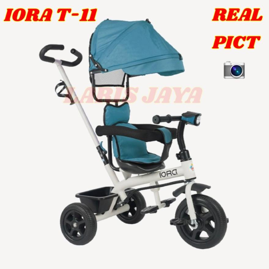 Jual Sepeda anak roda 3(tiga) tricycle stroller pmb iora t11 roda tiga ...
