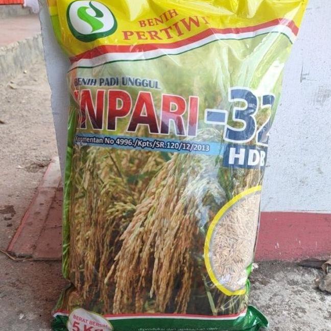 Jual Benih Padi Unggul INPARI 32 HDB dari Benih Pertiwi isi Kemasan 5 kg | Shopee Indonesia