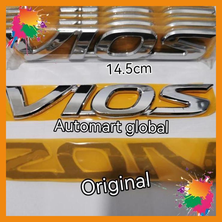 Jual logo emblem belakang vios limo original [atm] | Shopee Indonesia