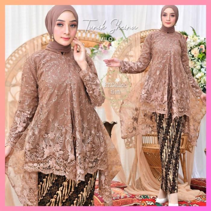 Jual TUNIK BRUKAT MODERN - KEBAYA BUSUI - DRESS KEBAYA SANGHAI (FREE ...