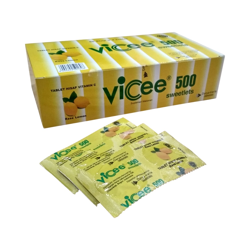 Jual Vicee Lemon Isi 2 Tab | Shopee Indonesia