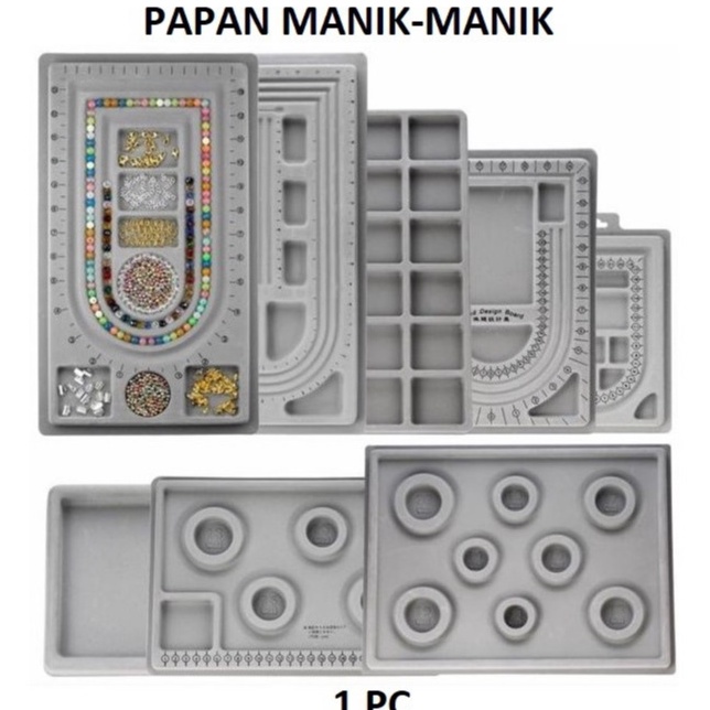 Jual Murah.. Papan Manik-Manik/ Flocked Bead Board For DIY Bracklet ...