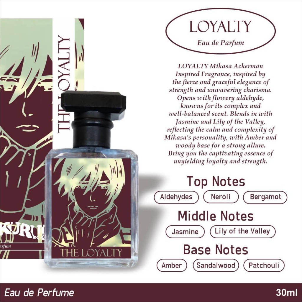 Jual Kuruu Main Character Inspired Fragrance [Perfume Parfum Anime] Vol ...