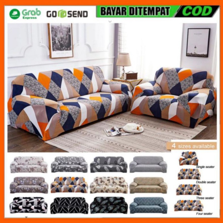 Jual VIRAL SARUNG SOFA KURSI BANGKU 1 2 3 DUDUKAN COVER SOFA 1 2 3 ...