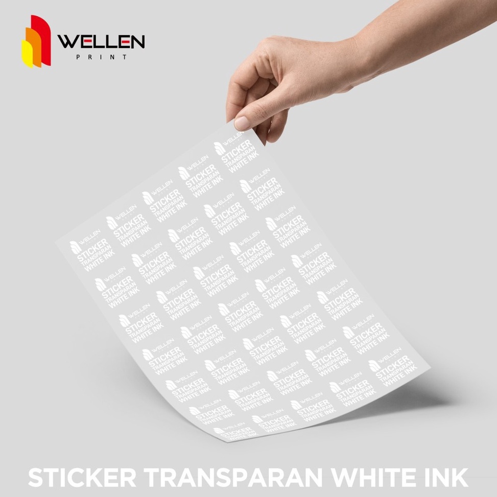 Jual YWLZ7755 WELLEN PRINT - Cetak Sticker Transparant A3+ White Ink ...