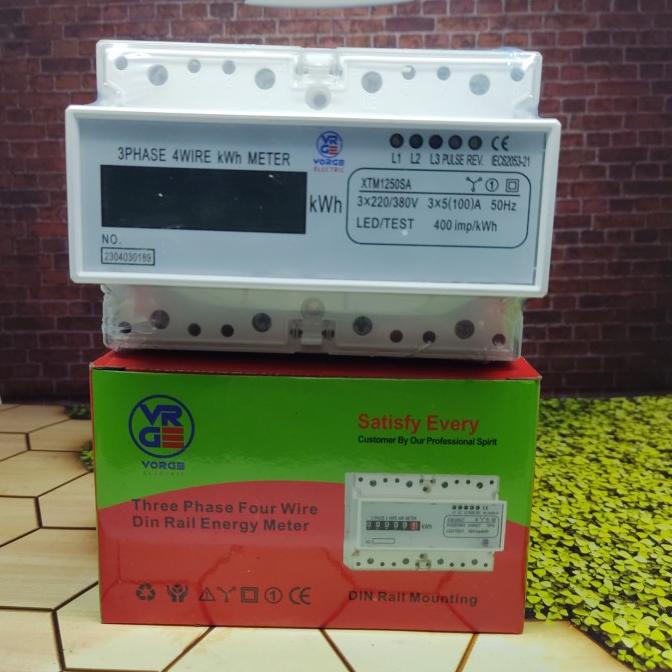 Jual KWH METER 3 PHASE DIGITAL / KWH METER 3PHASE DIGITAL "FORT" `XTM1250SA | Shopee Indonesia