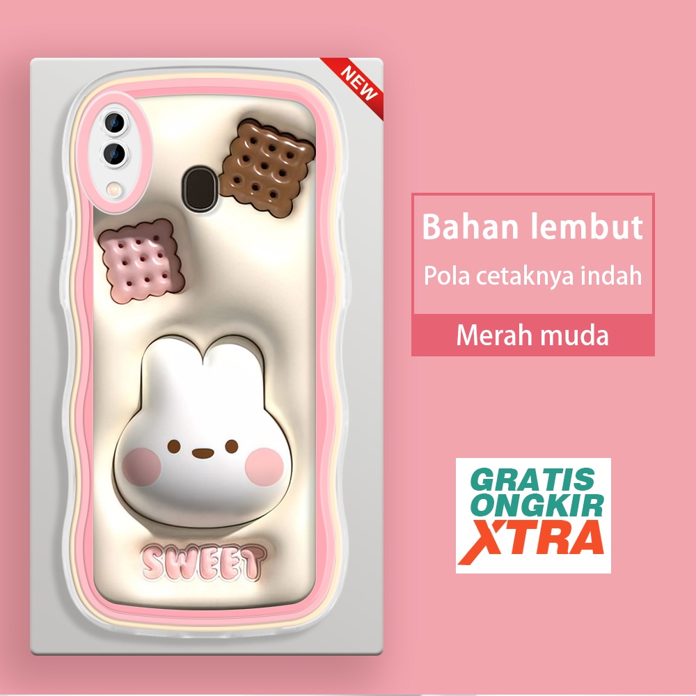 Jual Samsung M30 M23 M14 M30S M10 M20 M32 M11 M12 M22 M21 5G 4G 3D INS Cartoon Sweet Rabbit ...