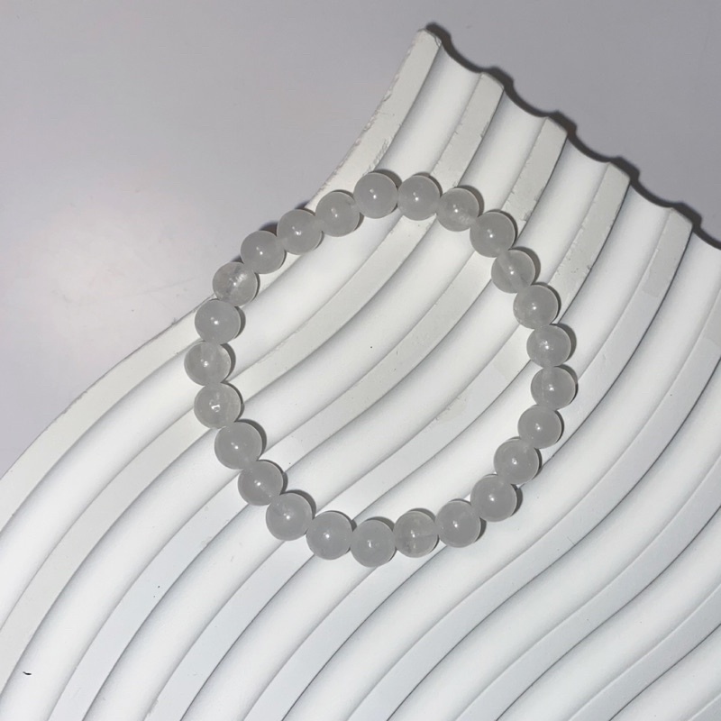 Jual Batu Alam Jade White Bracelet | Shopee Indonesia
