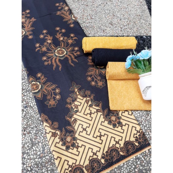Jual Kain Batik Printing Motif Candi Kembang Cocok Buat Seragam ...