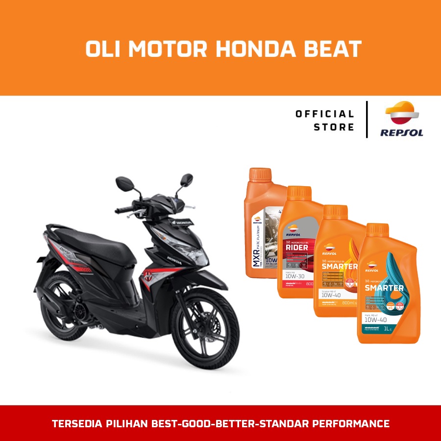 Jual Oli Pelumas Mesin Motor Honda Beat Matic Repsol | Shopee Indonesia
